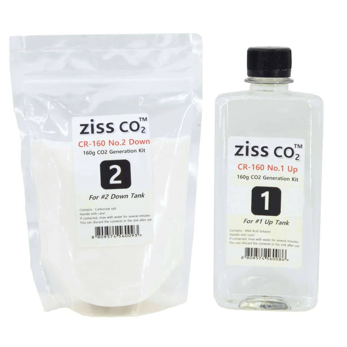 Ziss Aqua CO₂ Generator Kit – Up / Down – KeepingFishSimple