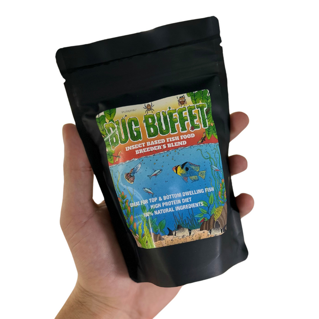 Bug Buffet Fish Food | Insect-Based Crushable Pellet by PureFin ...