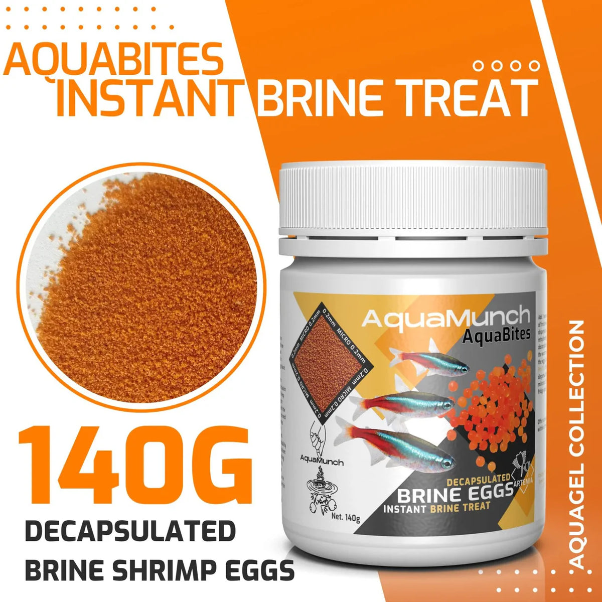 AquaMunch Instant Brine Shrimp Eggs – KeepingFishSimple