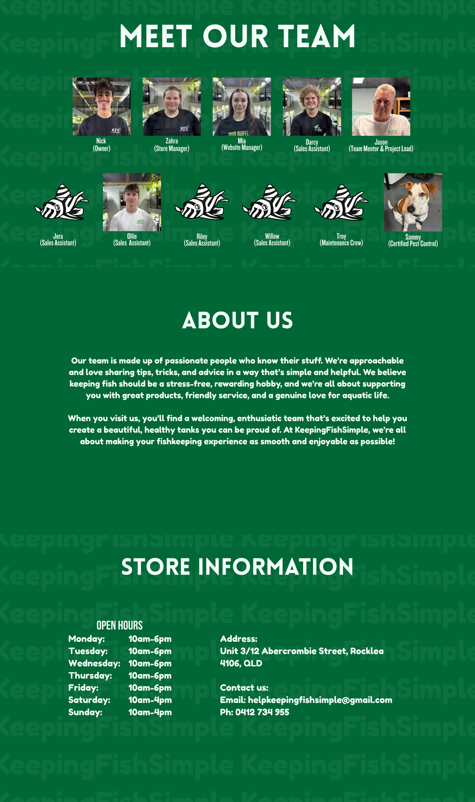 Our Store – KeepingFishSimple