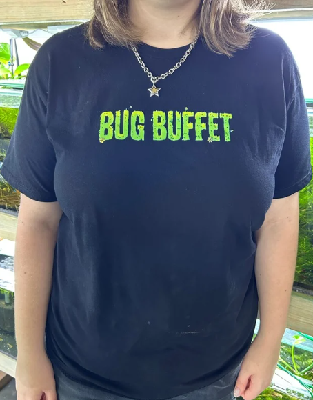 Black Bug Buffet T-Shirt – KeepingFishSimple